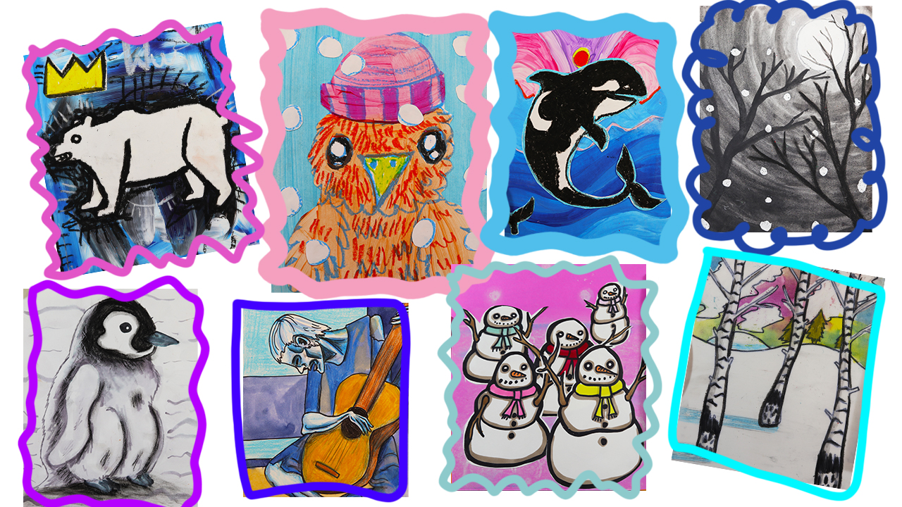 January Art Teaching Tips for Classrooms and Homeschool | Ms Artastic ...